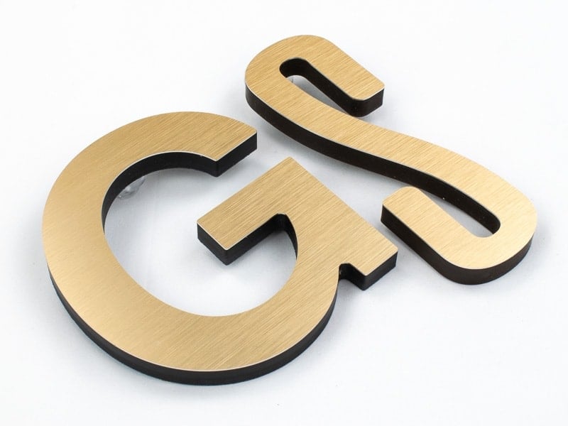 Metal Faced Acrylic - Letters and Signs