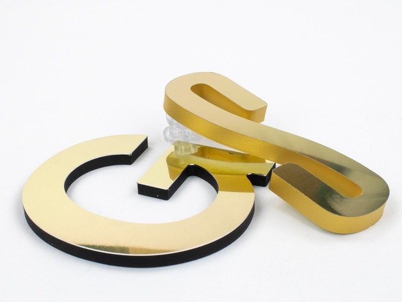 Metal Faced Acrylic - Letters and Signs
