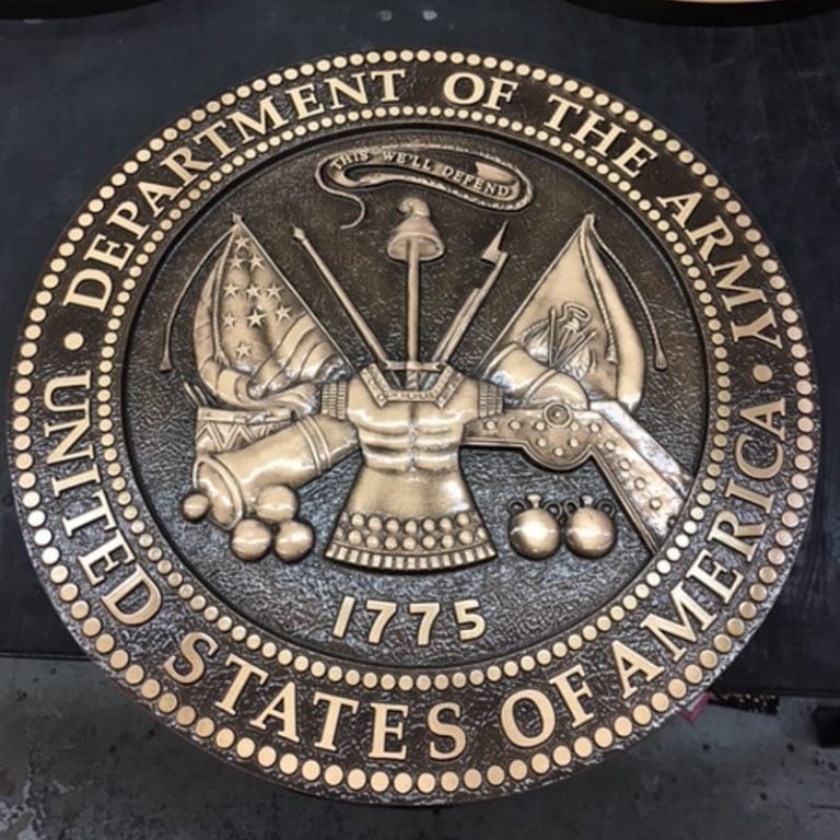Government & Military Seal Plaques - For Buildings, Memorials & Veterans