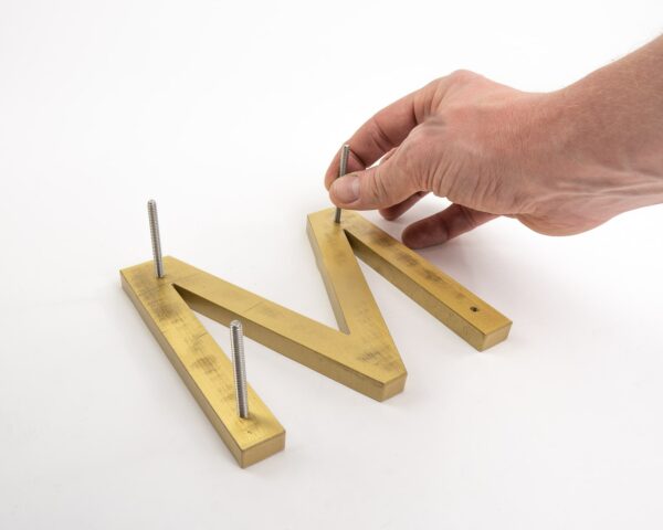 Solid Brass - Letters and Signs