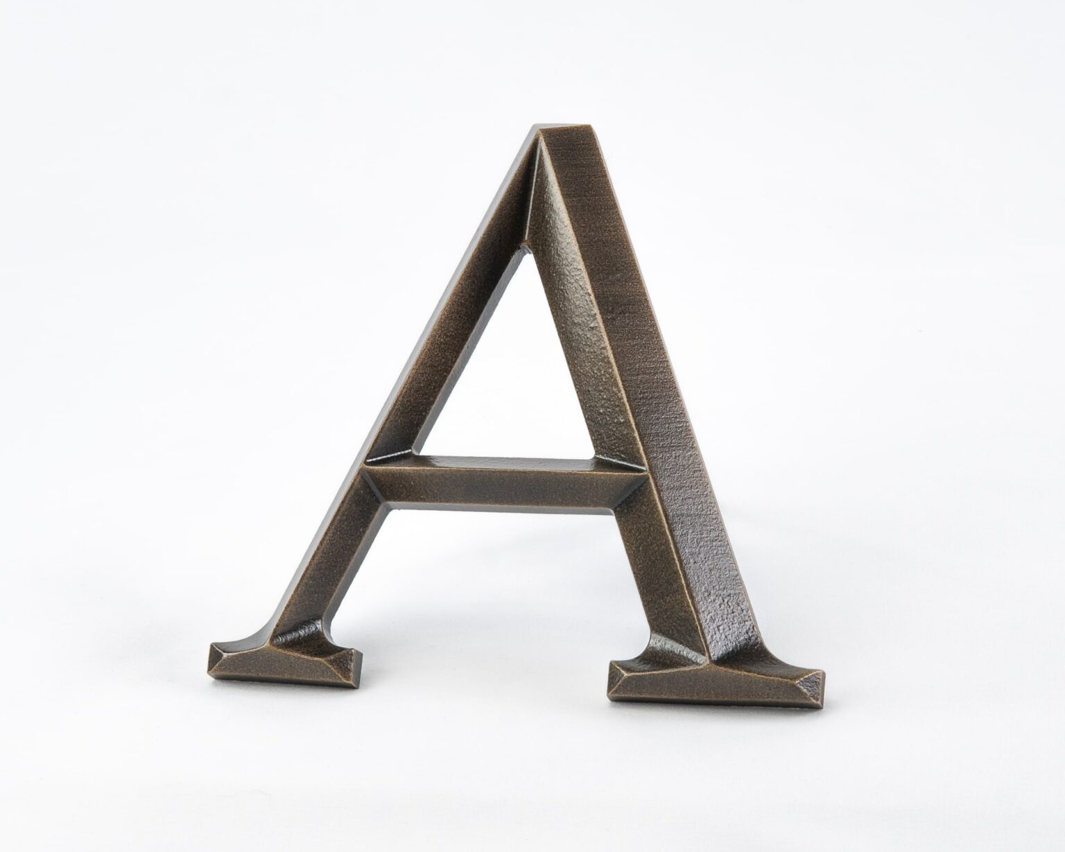 Prismatic Bronze - Letters and Signs