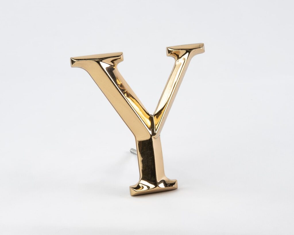 Prismatic Bronze - Letters and Signs