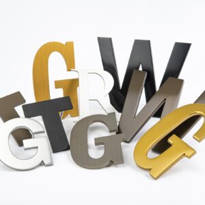 Shop Solid Aluminum - Letters and Signs