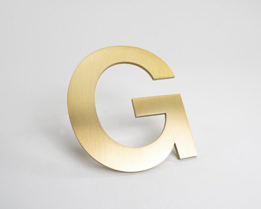Solid Brass - Letters and Signs
