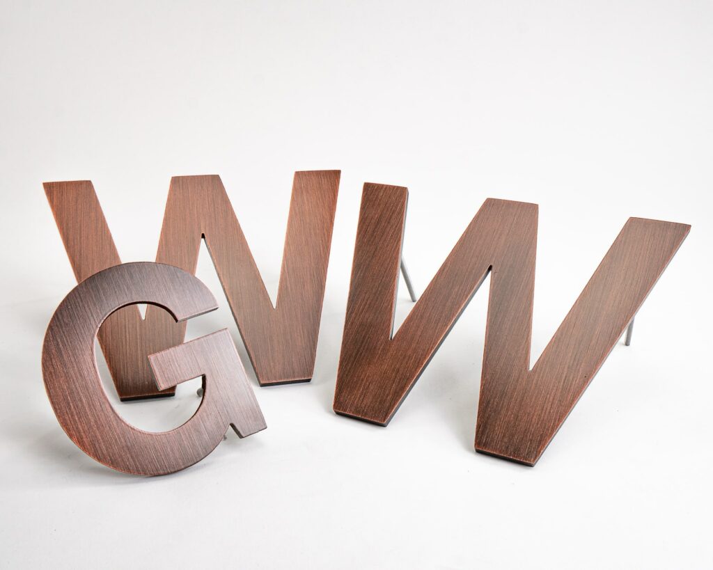 Solid Copper - Letters and Signs