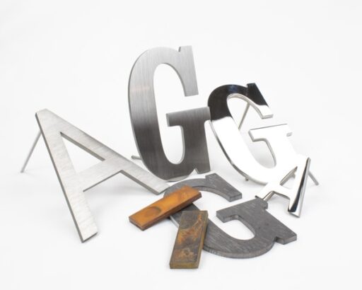 Solid Stainless Steel - Letters and Signs
